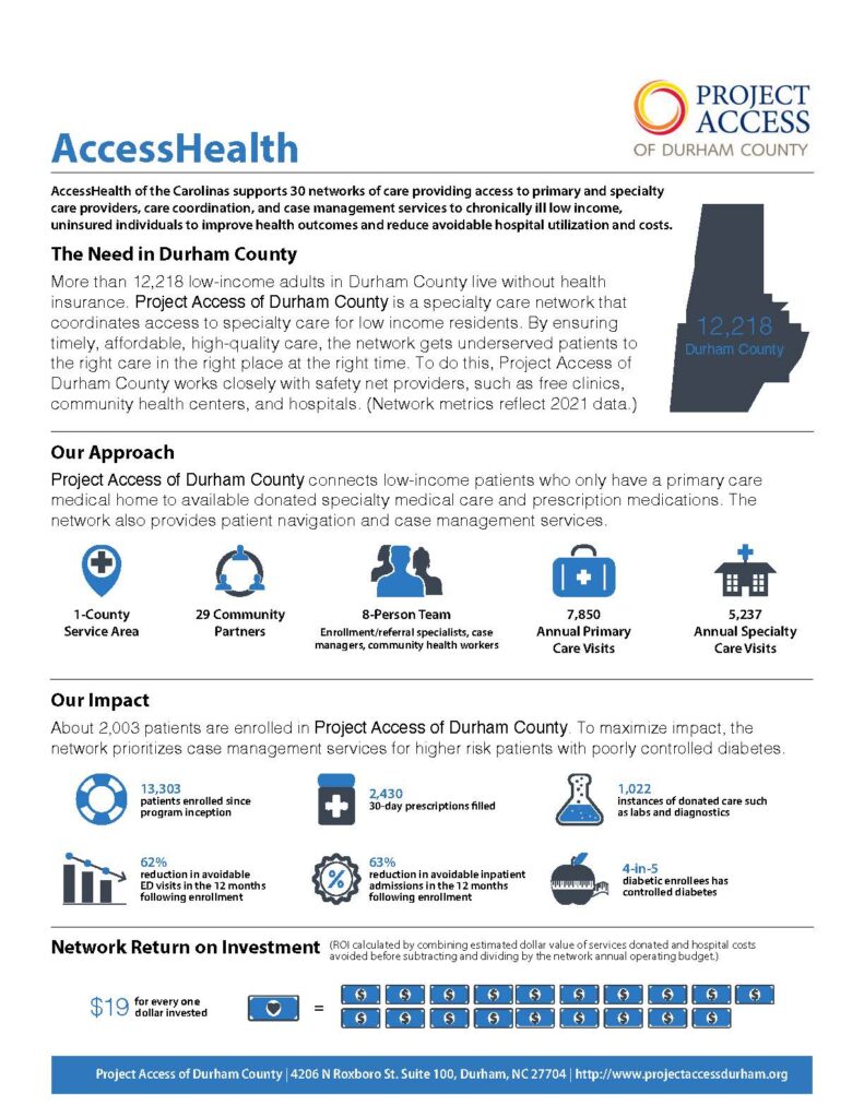 News – Project Access of Durham County